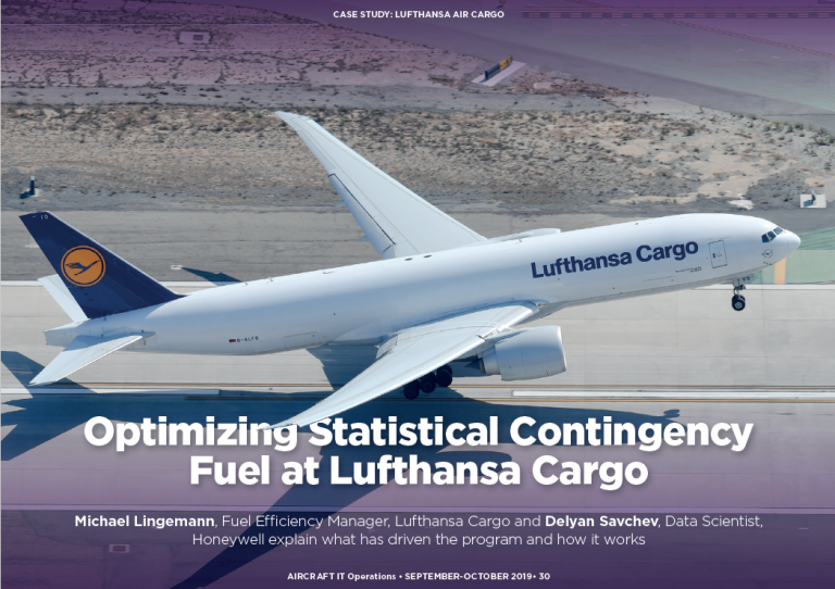 Case Study: Optimizing Statistical Contingency Fuel at Lufthansa Cargo