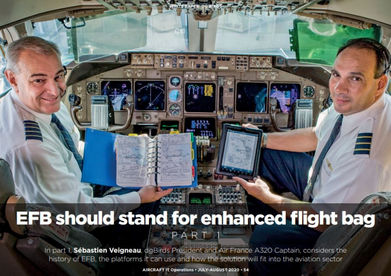 EFB should stand for enhanced flight bag – PART 1