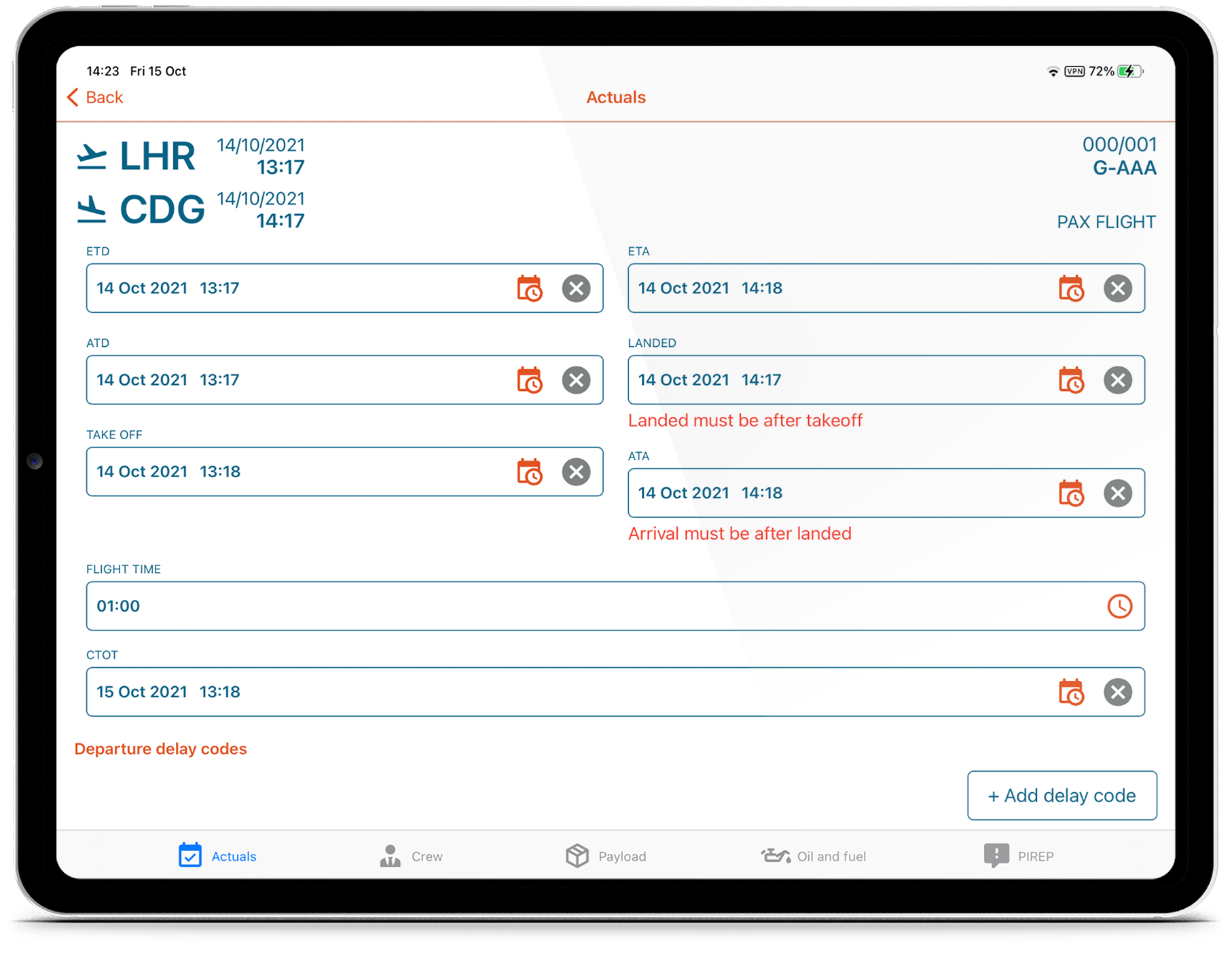 Rusada releases new Flights app for ENVISION
