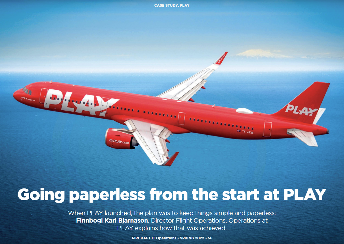 Going paperless from the start at PLAY