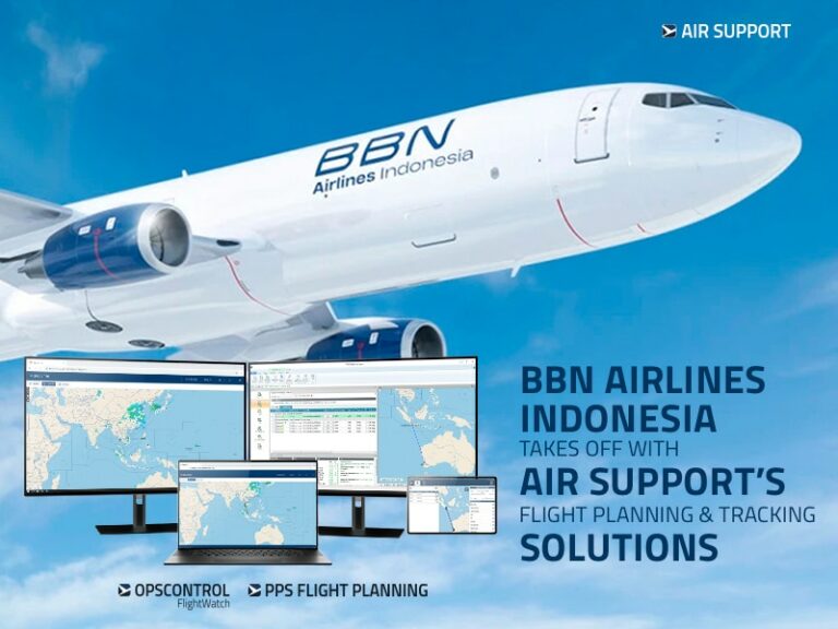 BBN Airlines takes off with Air Support