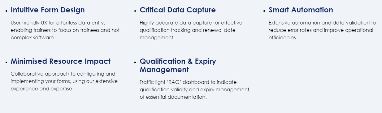 EFOS Training Management