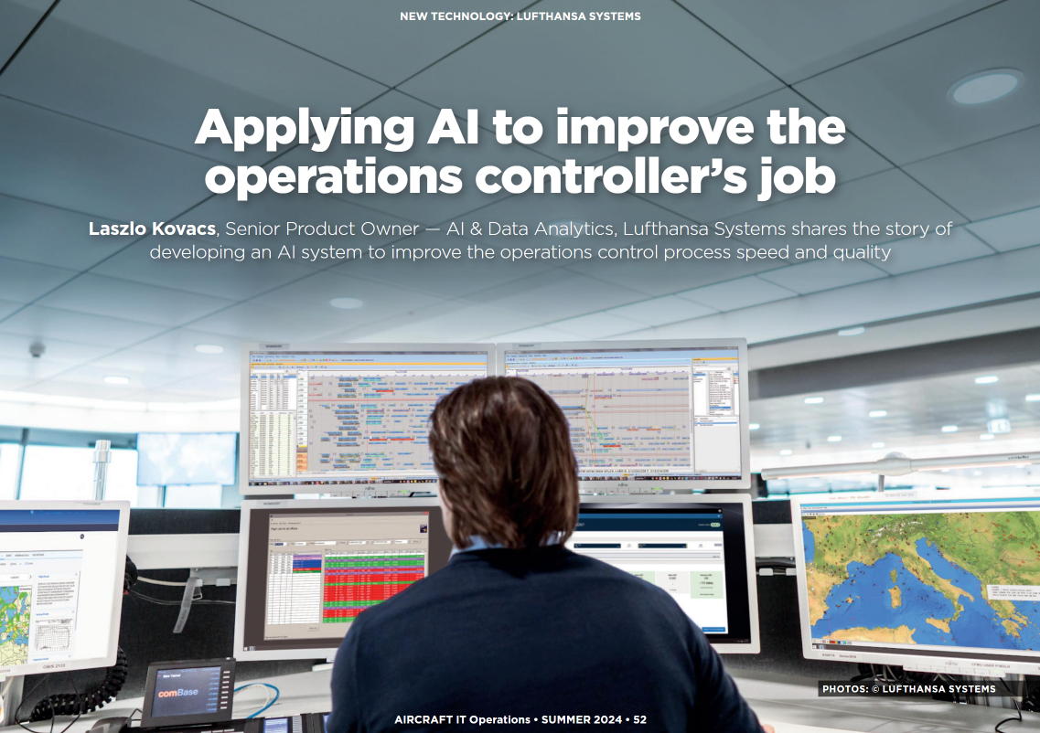 WHITE PAPER: Applying AI to improve the operations controller’s job