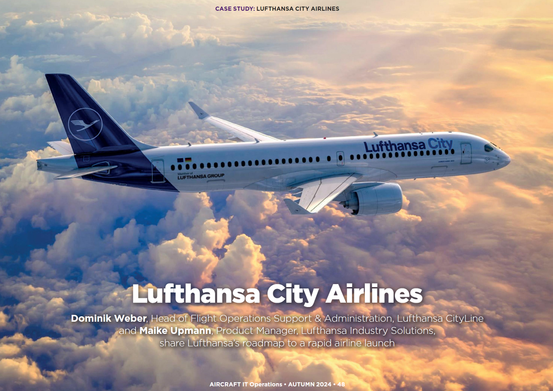 CASE STUDY: Lufthansa City Airlines: A new document solution